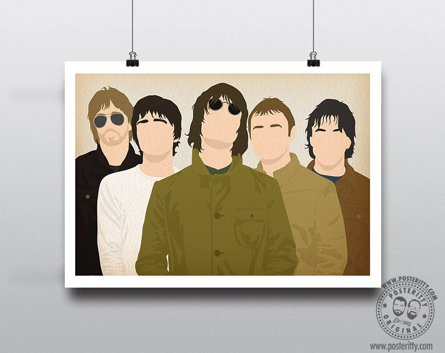 Minimalist Band Posters