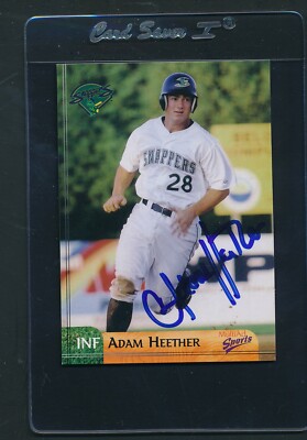 2003 Multi Ad Sports #28 Adam Heether Snappers Signed Auto *C6405 | eBay
