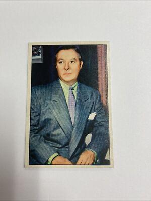 1952 Bowman Television & Radio Stars Of NBC George Jessel Card #15 | eBay