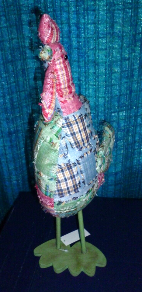 Patchwork Large Standing Rooster - Stone the Crows - Kitchen Decor ...