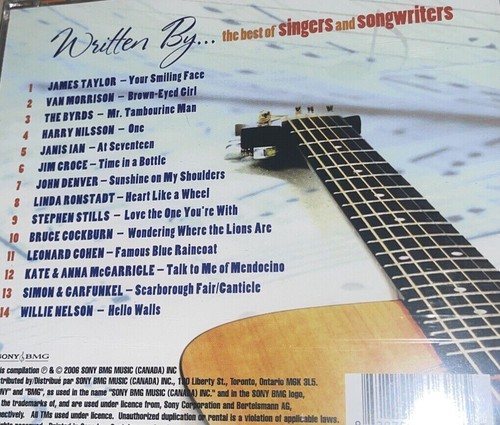 Written By... : The Best Of Singers & Songwriters (2006) Sony BMG brand ...
