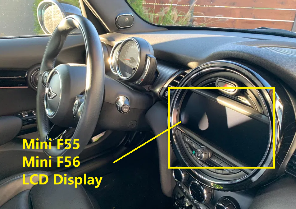MINI F55 F56 F54 LCD DISPLAY replacement part AL5650 NEW 65509387452 BM ...