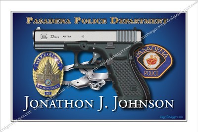 Police,Pasadena,Department,Sheriff,Retirement,Promotion,badge,gift | eBay