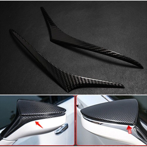 Carbon Fiber Side Rear View Mirror Strip Trim For Lexus LC500 GWZ100 ...