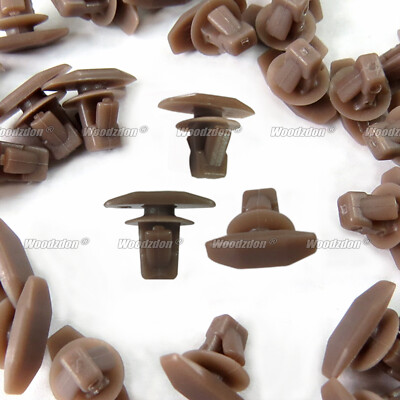 50pcs Hood Weatherstrip Retainer Nylon Clip For Chrysler For Mitsubishi ...