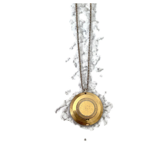 Beautiful Vintage Women's Men's Pendant Watch Jewel Gold Tone Walking ...