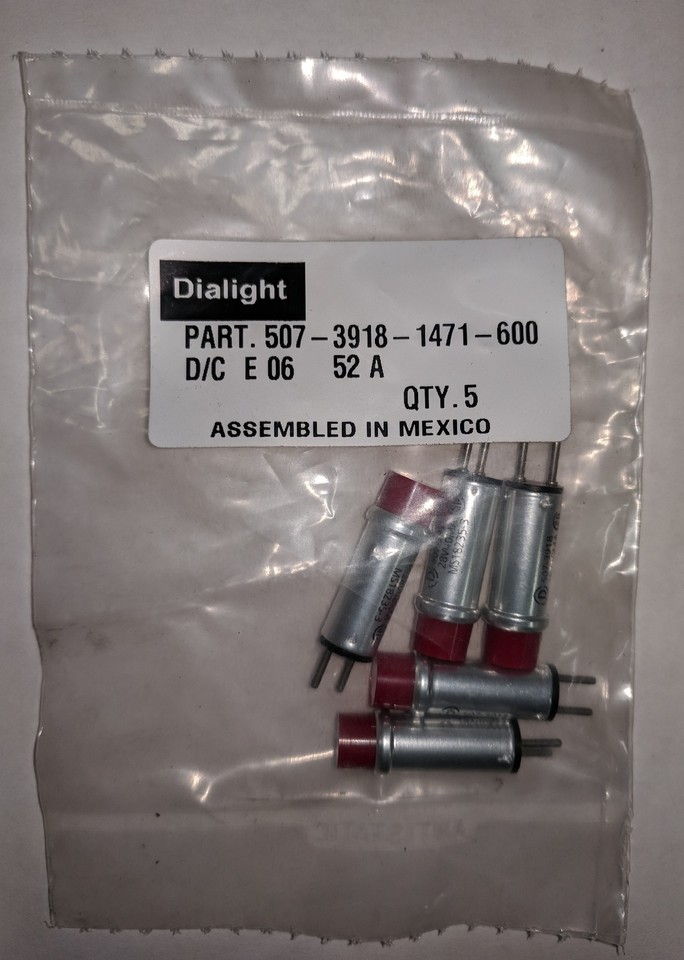 DIALIGHT 507-3918-1471-600 LAMP NEW IN BOX | eBay