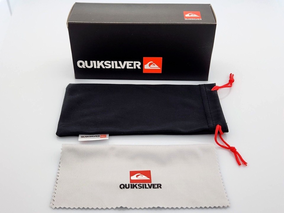Quicksilver Sports Wrap Shield Sunglasses Black Frame Dark Smoke Single ...