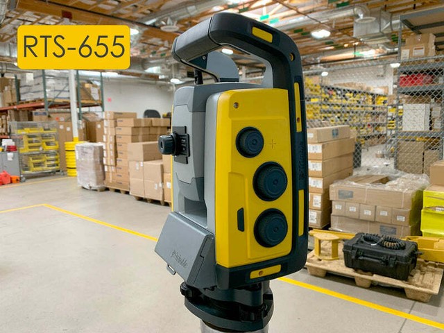 Trimble RTS655 Dr 5" Robotic Total Station Layout S6 SPS S5 RTS for ...