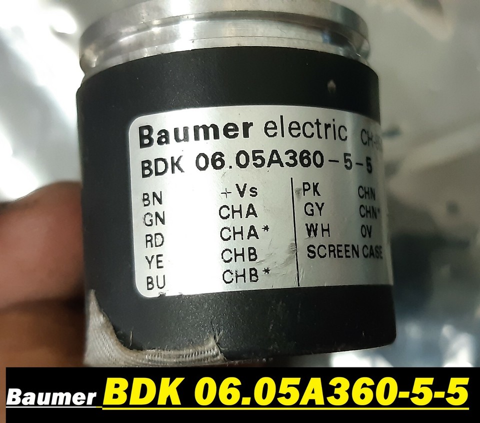 Baumer BDK06.05A360-5-5;BDK 06.05A360-5-5;BDK 0605A360-5-5 ...