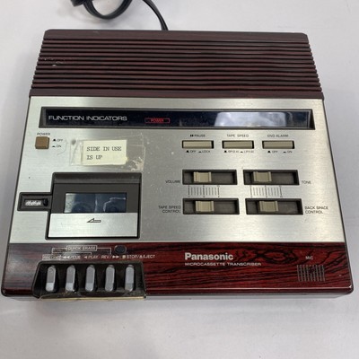 Dictation Machines - Panasonic Microcassette Transcriber Model