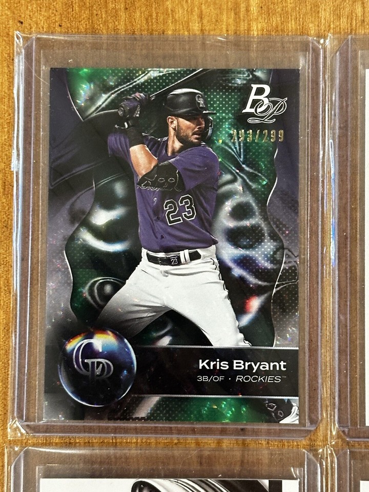 Kris Bryant 2022 Topps Colorado Rockies SP / Patch Card Lot (4) | eBay