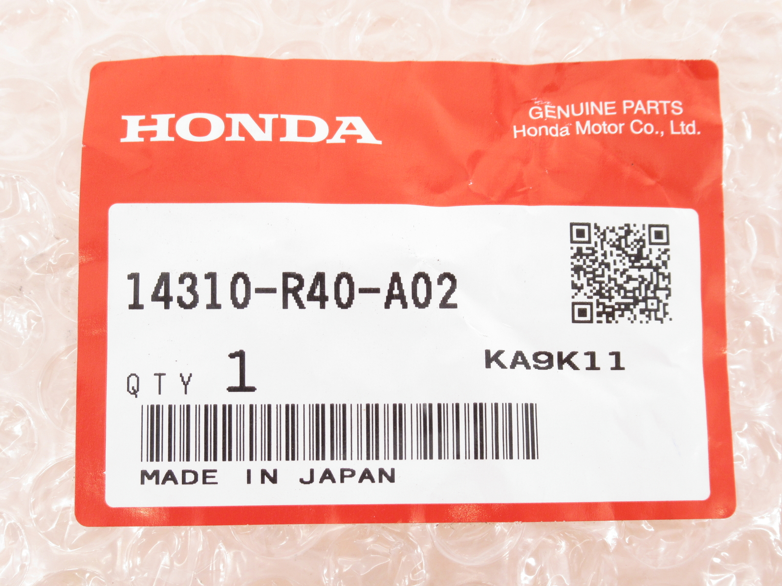 Genuine OEM Honda Acura 14310-R40-A02 VVT Variable Valve Timing ...