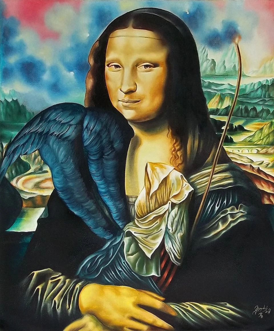 Mona Lisa Original Painting