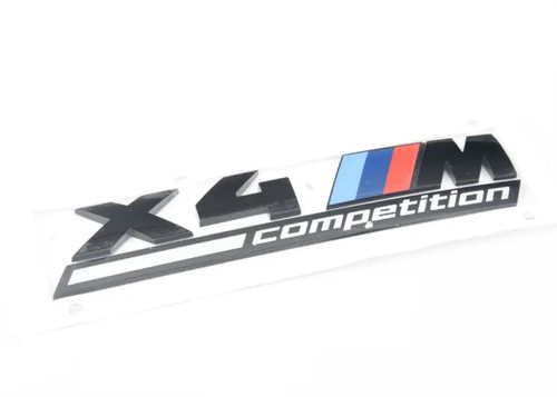 BMW X4 F98 REAR TRUNK LABELX4 M COMPETITION 51148077611 8077611 NO DUTY ...