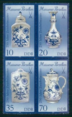 GERMANY GDR DDR 1989 M/S MEISSEN PORCELAIN PORZELLAN ** MNH 'm4964 | eBay