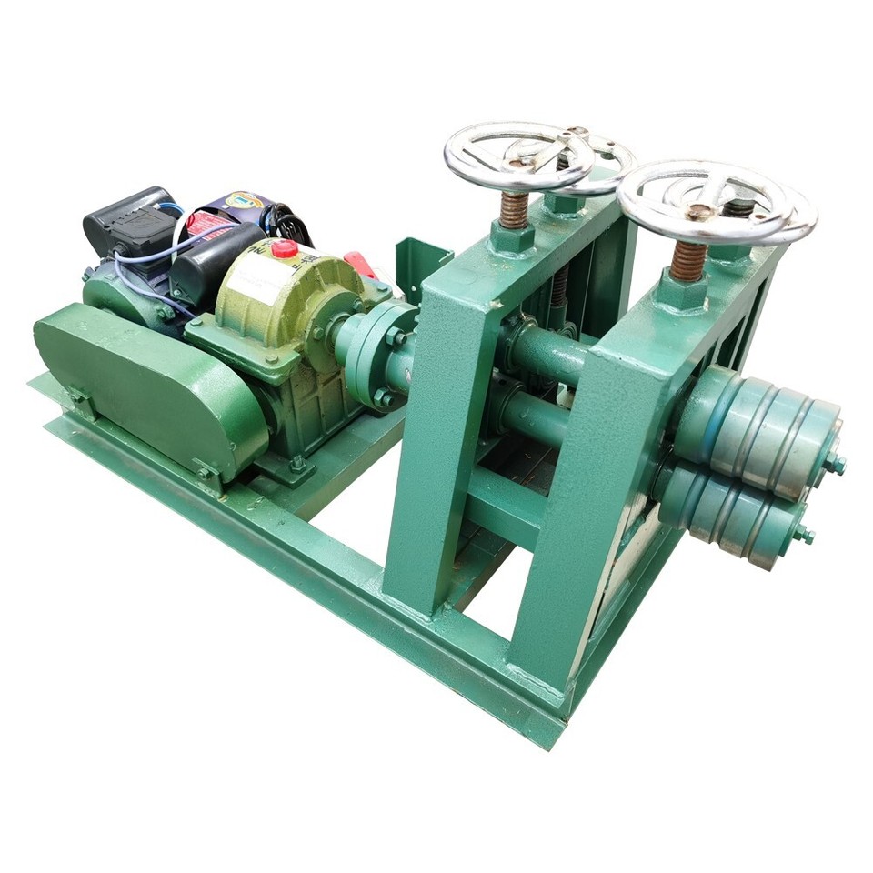110V Steel Plate Roll Pinch Bending Machine Ring Roller Pinch Roll ...