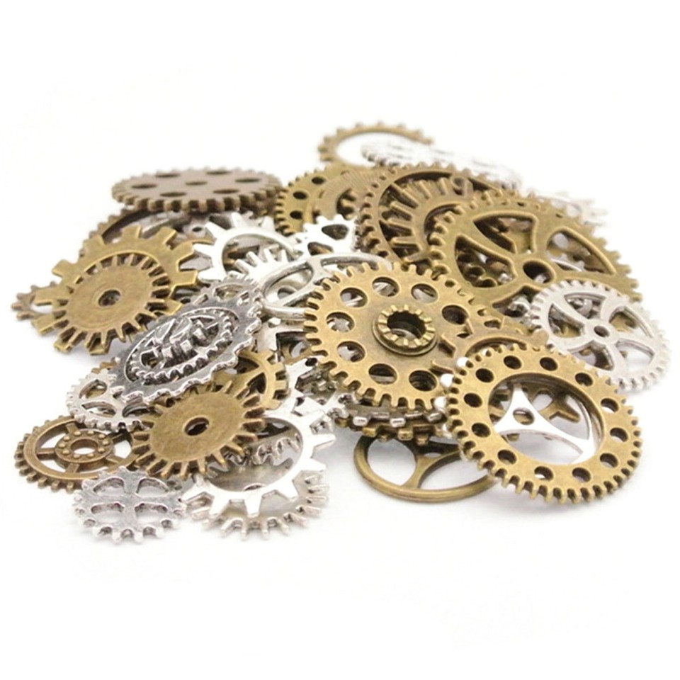 Alloy steam decorative gear steampunk accessories DIY necklace supplies ...