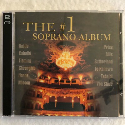 The #1 Soprano Album CD Classical 2007 33 Song 2 Disc Album 12 Vocal ...