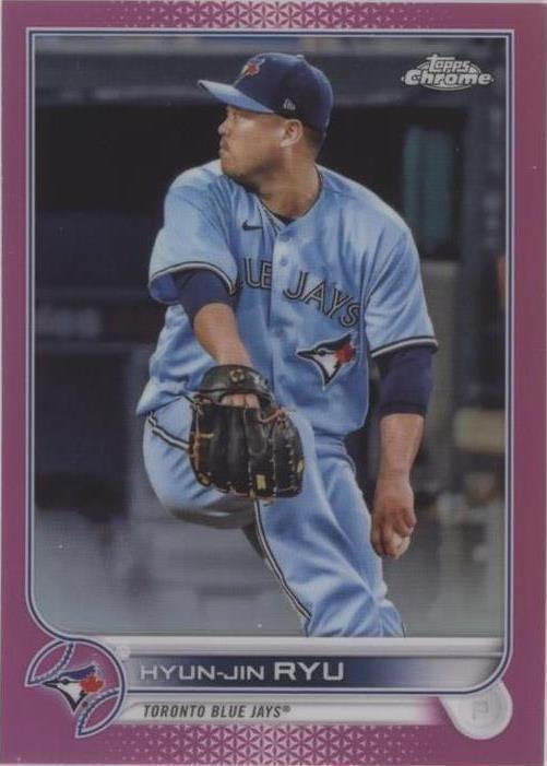 2022 Topps Chrome - Hyun-Jin Ryu #122 Pink Refractor for sale online | eBay