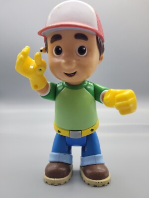 Vintage Disney Mattel 2007 Handy Man Bob The Builder Talking Toy Figure ...