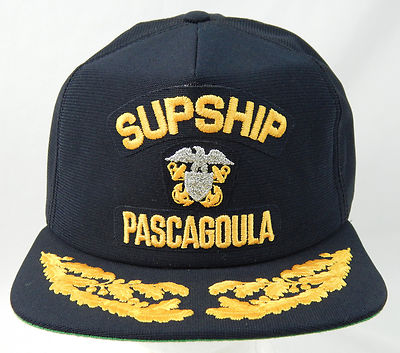 New Supship Pascagoula Nay Ship Yard Adjustable Hat New Era Pro Cap USA ...