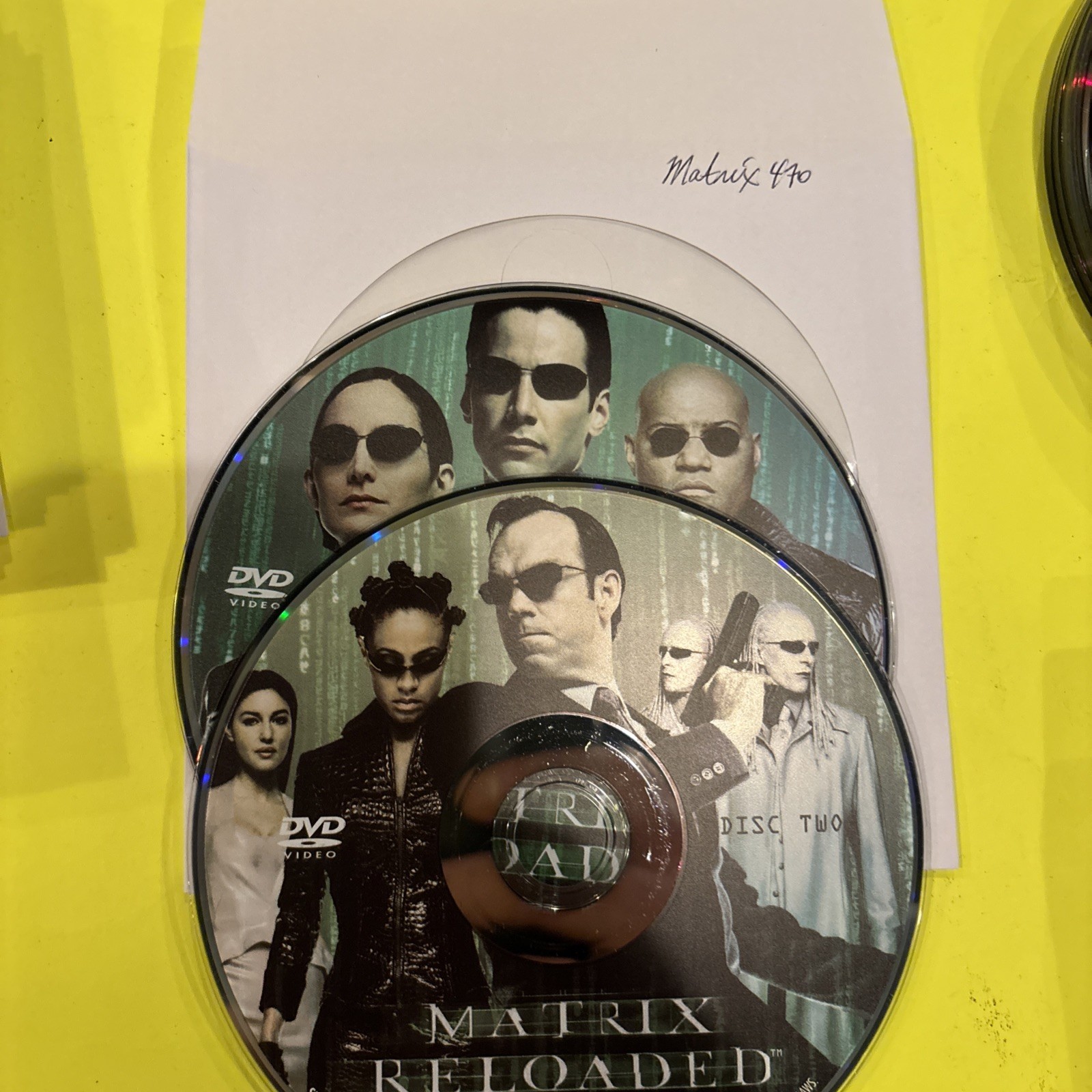 Matrix Reloaded (DVD) Disc ONLY 883929092994| eBay