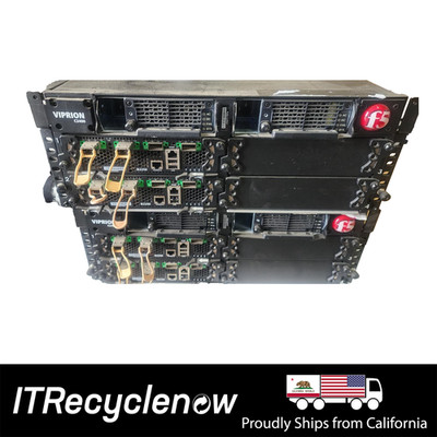 F5 VIPRION 2400 (C2400) 4U 4-Slot Chassis w/ 2x Modules + Power Supply ...