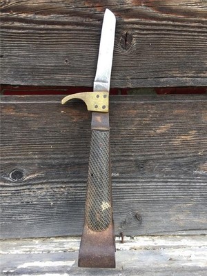 Scarce Antique Livestock Castrating Tool ..Great Farm Collectable ...