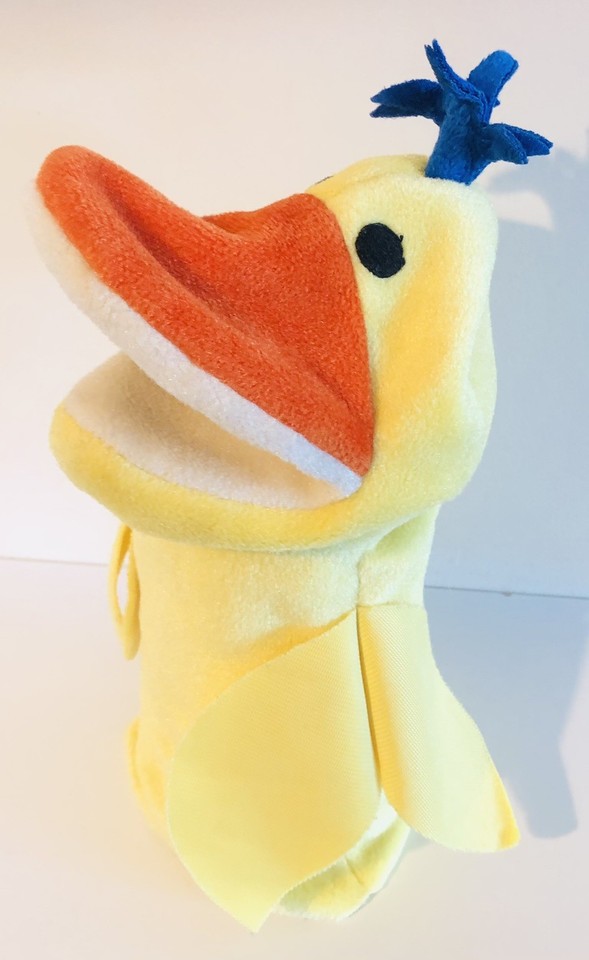 Rare Authentic Baby Einstein Yellow Quackamus Duck Hand Puppet In Ex ...