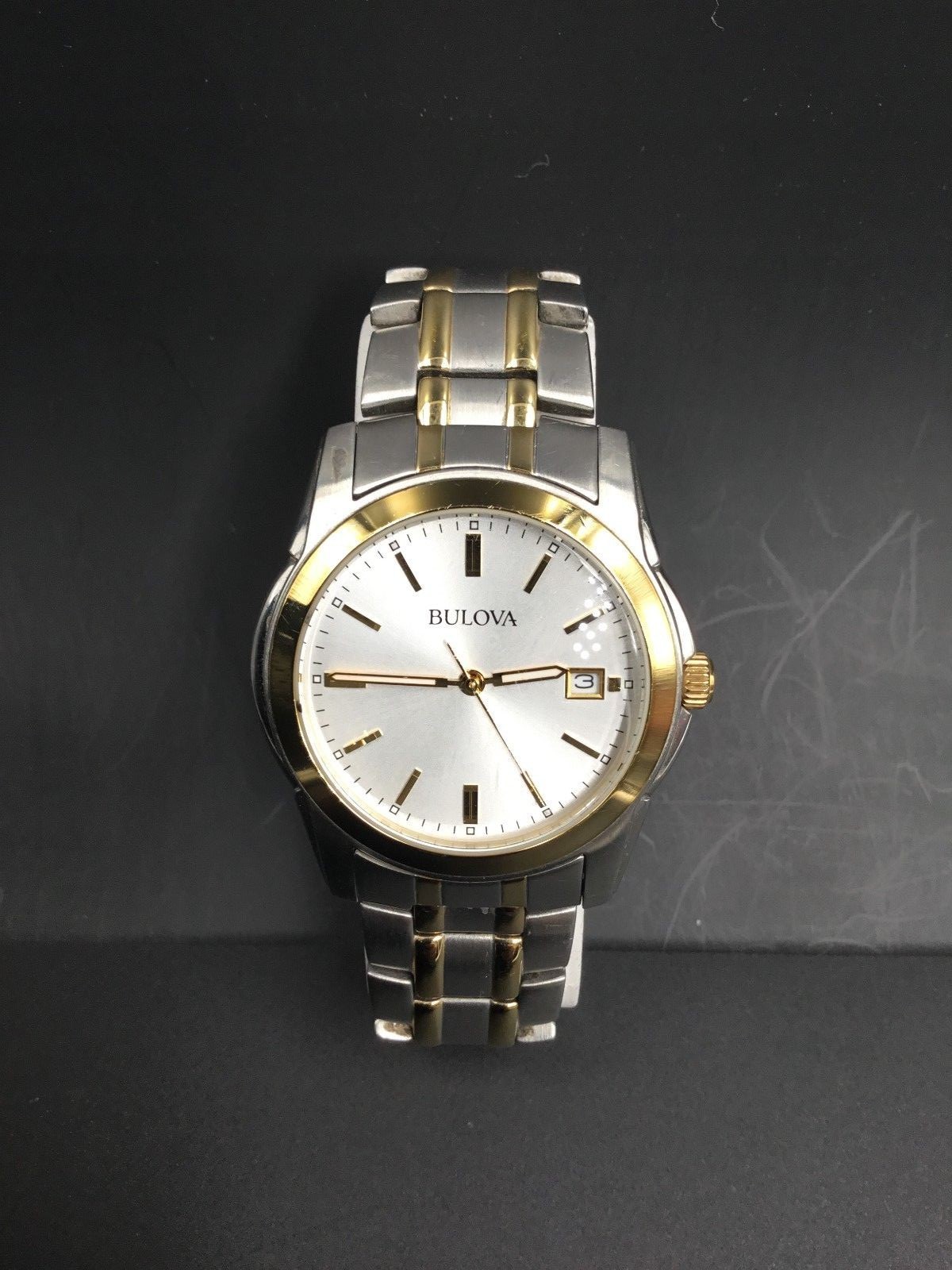Bulova Men's 98H18 Two-Tone Bracelet Watch | eBay