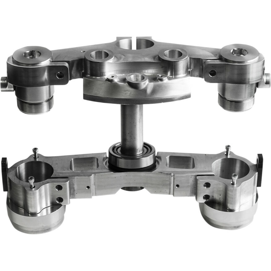 Motor Trike 6 Degree Raked Triple Tree Kit for Harley FLH/T Models 14 ...