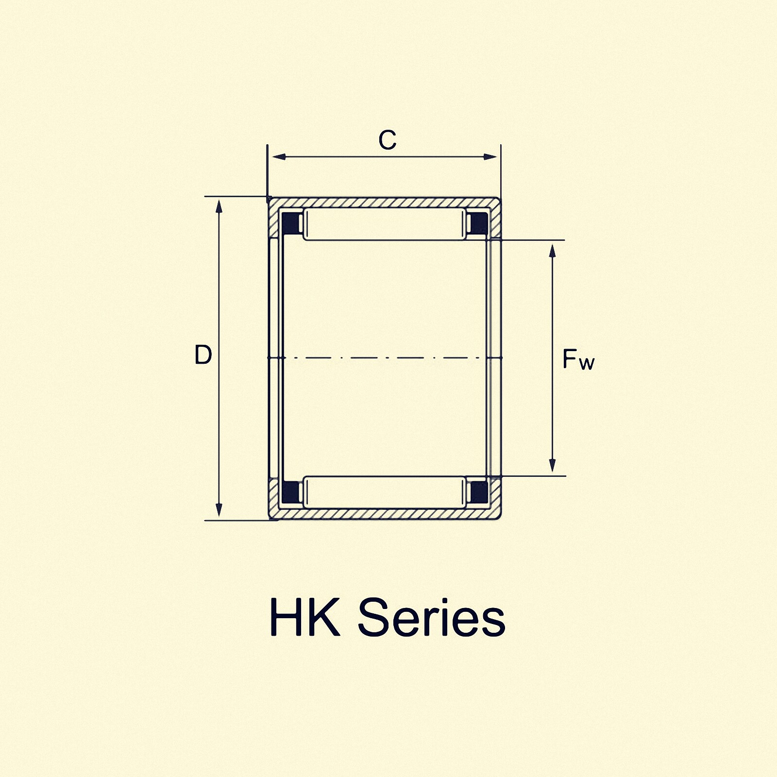 10Pcs HK131912 HK1312 Double Way Needle Bearing 13 x 19 x 12mm [M_M_S ...