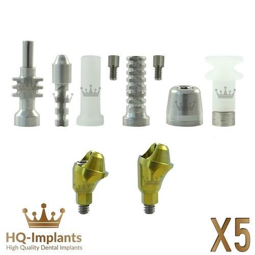 Q5 Angular 17° Multi Unit 1.4 Screw Int Hex 2.0mm Dental Prosthetic ...