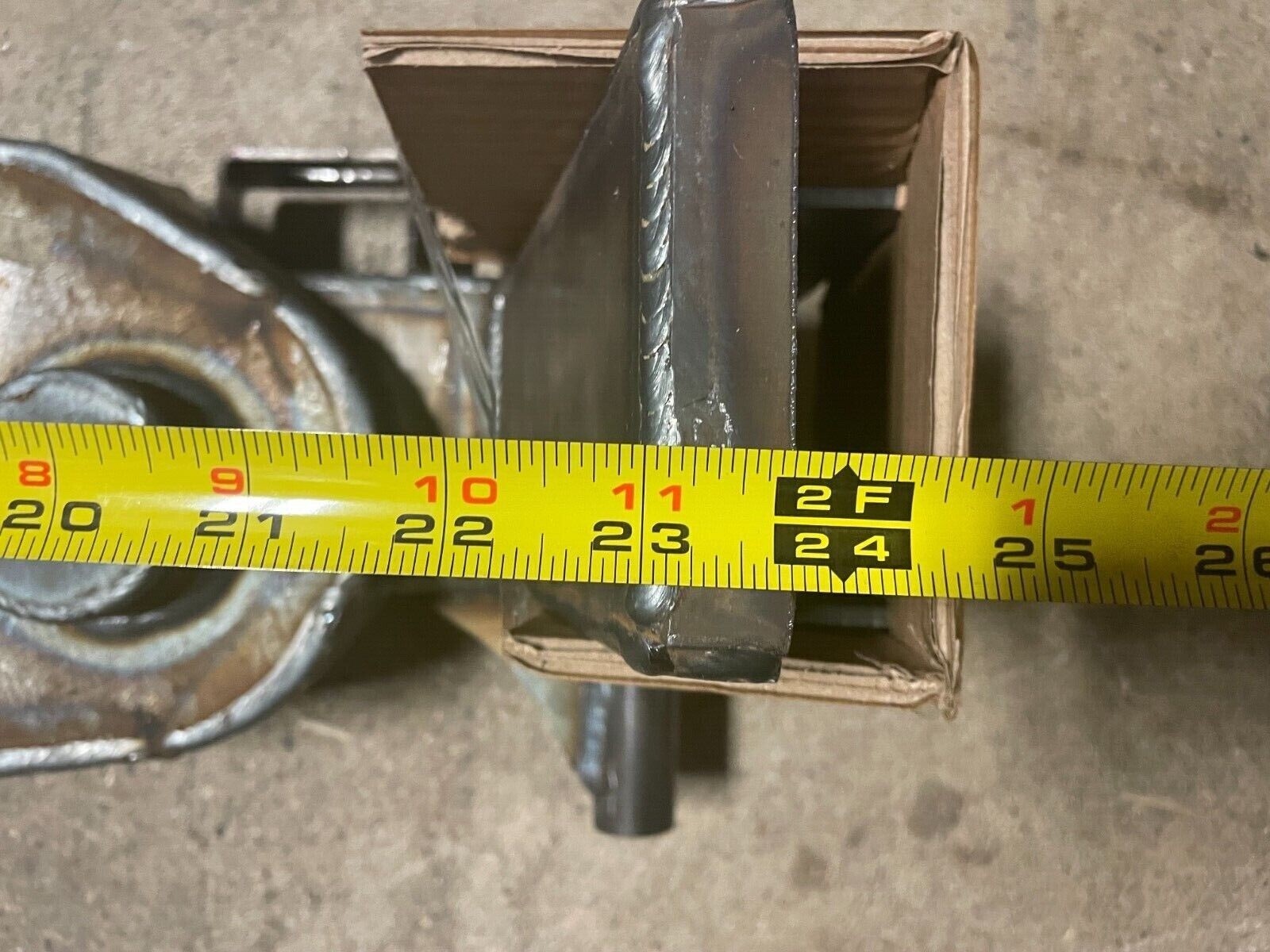 23 1/2 Mustang II Street Rod Front End Hub to Hub IFS Kit Early Models ...