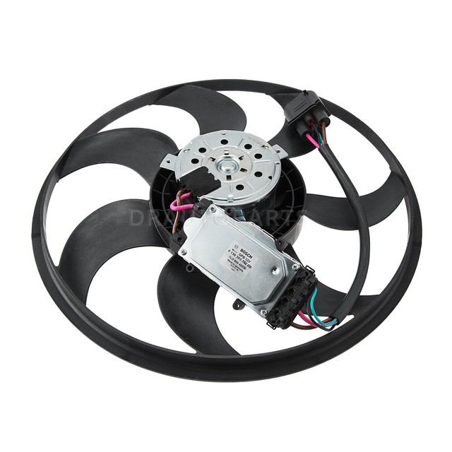 MAIN Big Right Side Engine Cooling Fan Motor For VW Touareg Audi Q7 ...