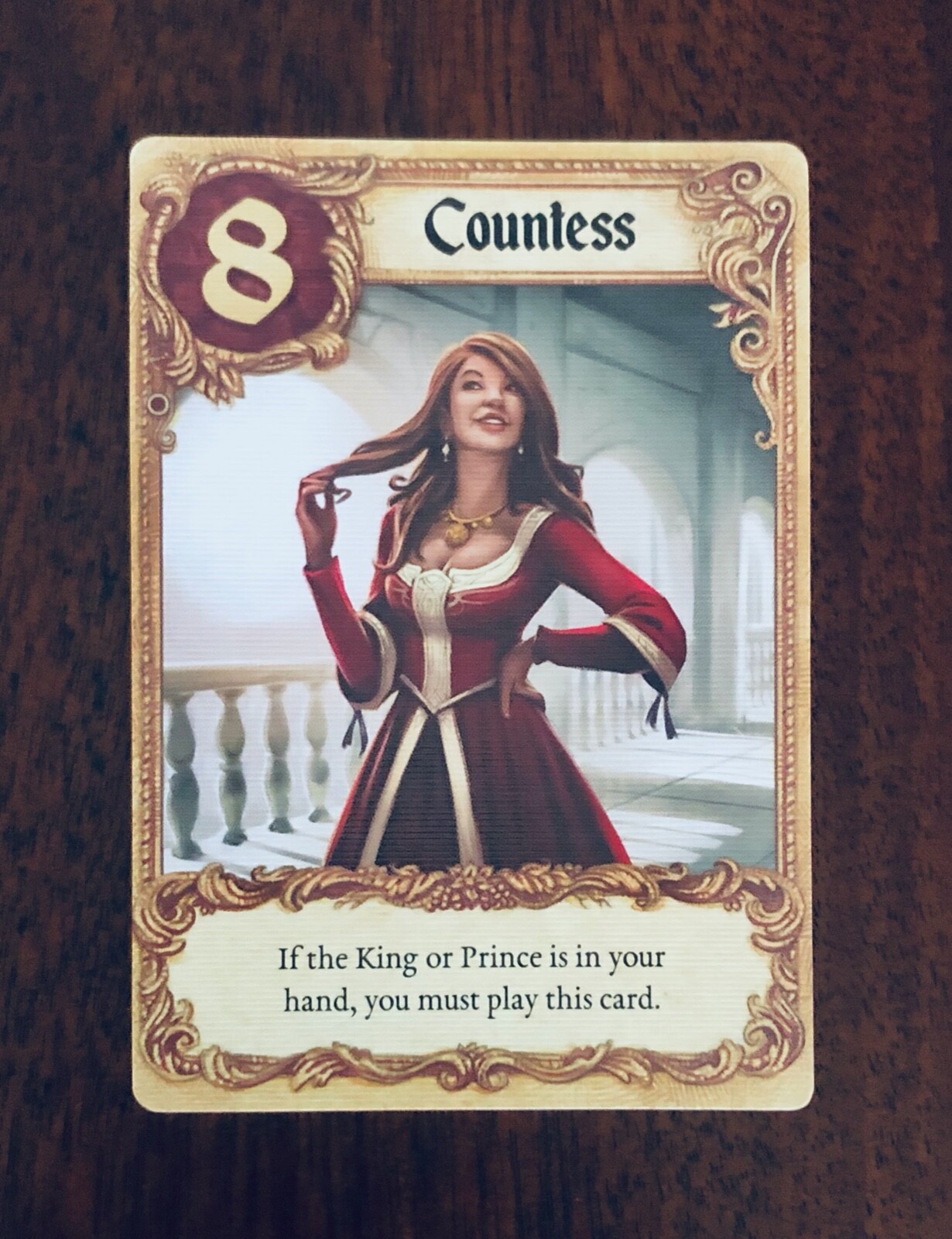 Love Letter Game Extra/Replacement (Countess Character Card) Official ...