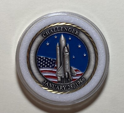 CHALLENGER COLUMBIA JANUARY 28, 1986 COIN MEMORIAL | eBay
