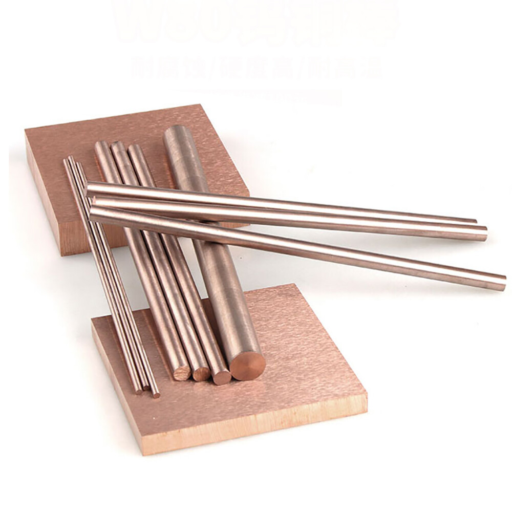 Dia 2mm - 8mm W80Cu20 Welding Tungsten Copper Rod Bar Solid Metal Round ...