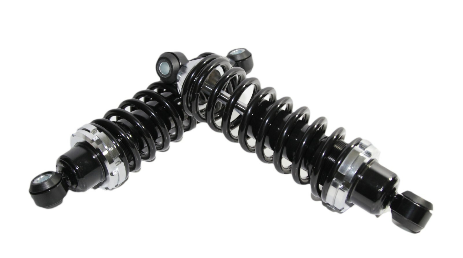 Street Rod Rear Coil Over Shock 1 Pair w/200 Pound Black Coated Springs ...