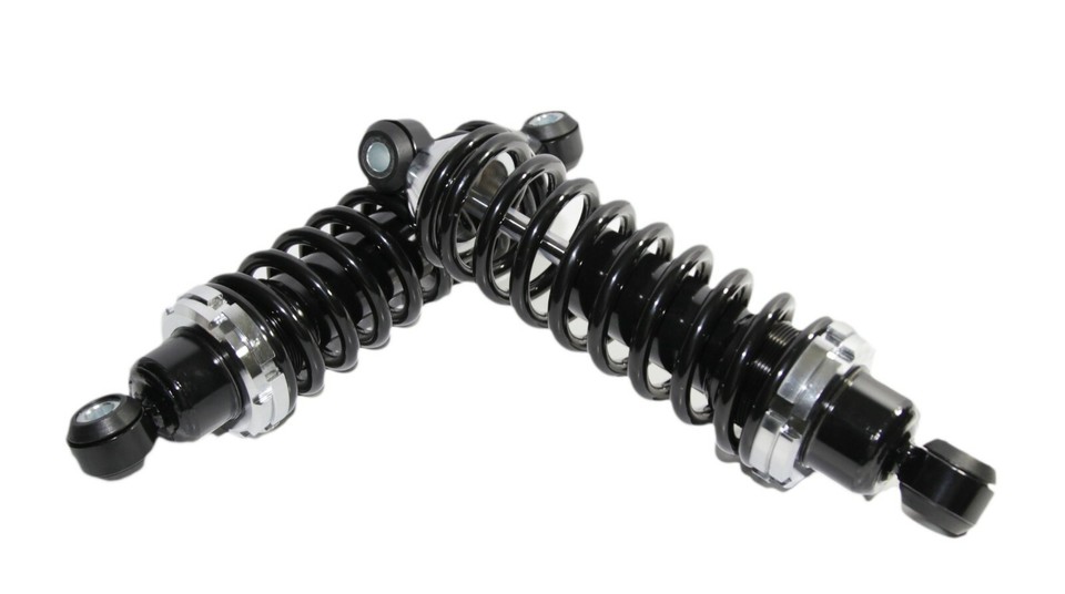 Street Rod Rear Coil Over Shock 1 Pair w/200 Pound Black Coated Springs ...
