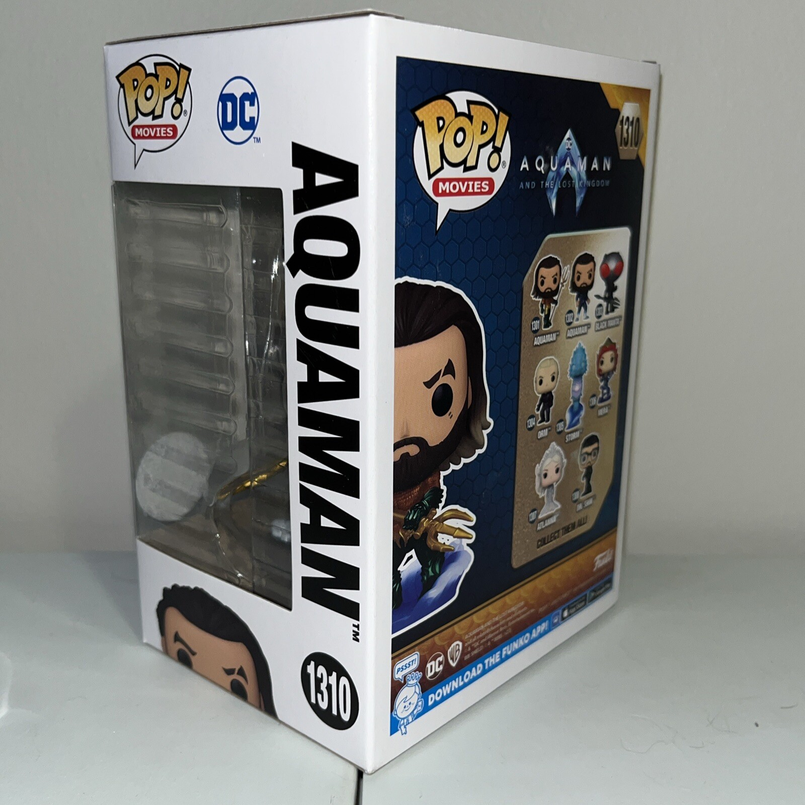 Funko Pop! Vinyl: DC Universe - Aquaman - Funko (Exclusive) #1310 for ...