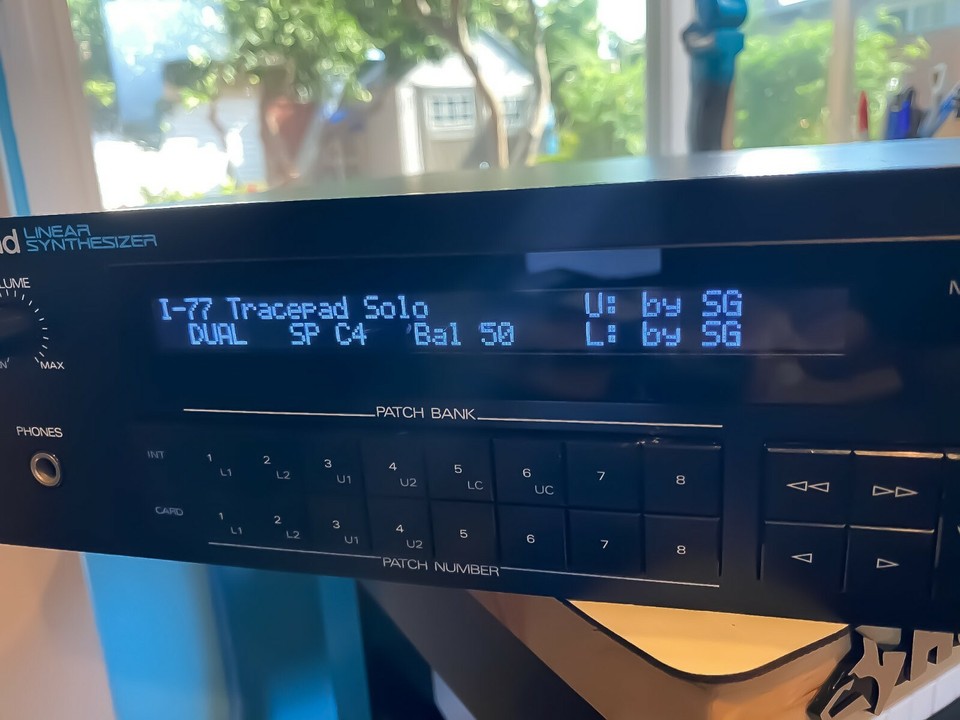 Roland D-50 D-550 (Super Enhanced Black) LUX PMVA LED Display ! | eBay