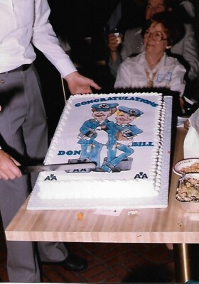 FOUND CAKE PHOTOGRAPH Color ORIGINAL Snapshot VINTAGE 53 51 L | eBay