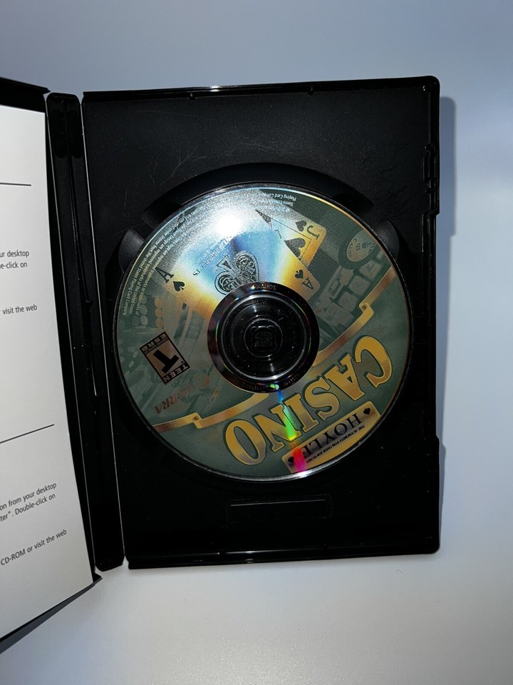 Hoyle Casino and Card Games PC Software CD-ROM Windows 2003 Sierra ...