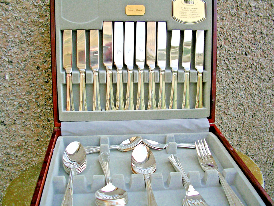 FREE POSTAGE VINERS DUBARRY GUILD SILVER PLATE SOLD INDIVIDUALLY ( ey ...