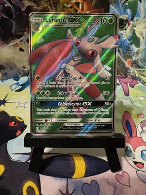 Pokémon Lurantis GX Card - Solar Blade & Chloroscythe GX Abilities | eBay