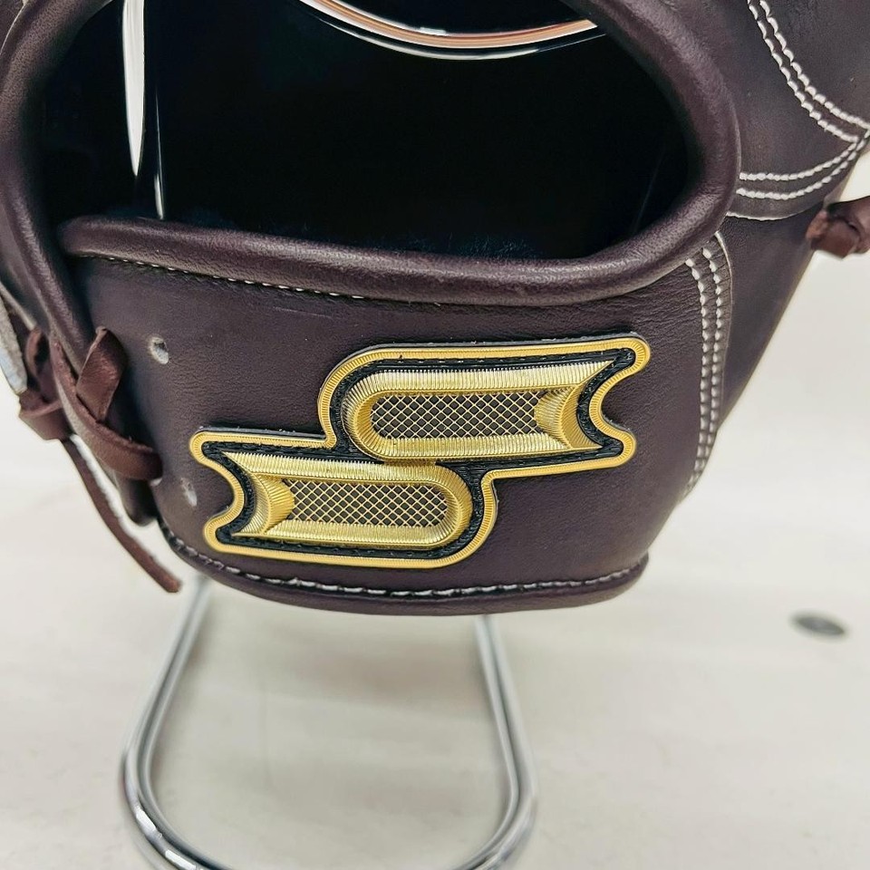 SSK Pro Edge PKB715 Hardball Pitcher's Grip Brown Leather Baseball From ...