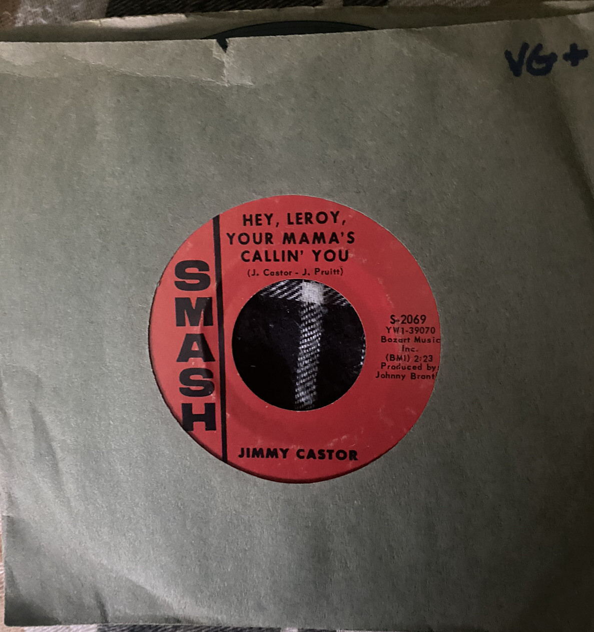 Jimmy Castor~Hey, Leroy Your Mama's Calling You/Ham Hocks Espanol~Smash ...