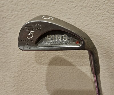 PING Karsten II Red Dot 5 Iron Right Hand 38" PING ZZ Lite Stiff Steel ...